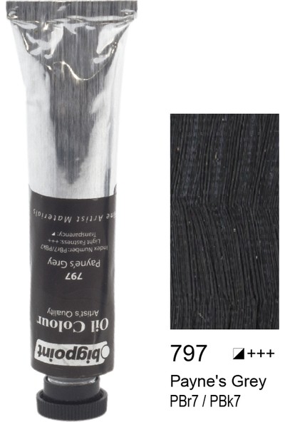 Bigpoint Yaglı Boya 45 Ml Paynes Grey 797