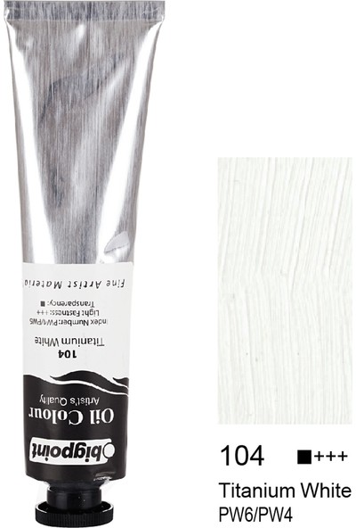 Bigpoint Yağlı Boya 200 Ml - Titanium White 104 Bigpoint Yağlı Boya 200 Ml - Titanium White 104