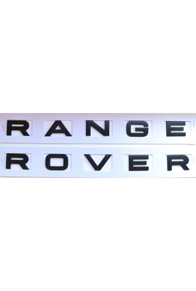 Bimbo Range Rover Yazı Parlak Siyah