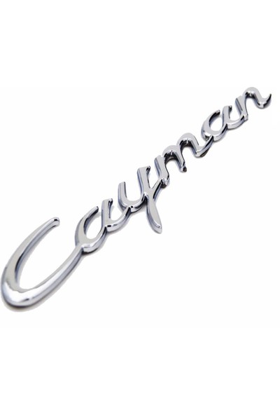 Bimbo Porsche 'cayman' Bagaj Yazısı Metal Krom Bimbo Porsche 'cayman' Bagaj Yazısı Metal Krom