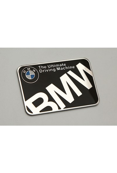 Bimbo Bmw Araç Serisi Ultımate Drıvıng Yazı Siyah 60MM x 50MM