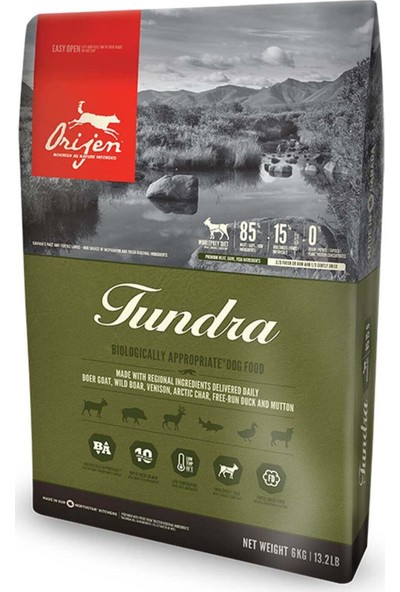 Orijen Tundra Tahılsız Köpek Maması 2 kg