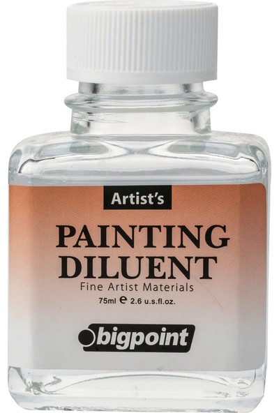 Bigpoint Kokusuz Terebentin 75 ml (Yağlı Boya) Bigpoint Kokusuz Terebentin 75 ml (Yağlı Boya)