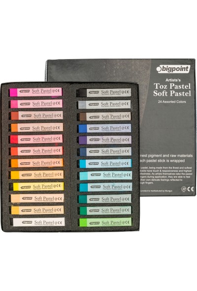 Bigpoint Bpp 902 Artists' Soft Pastel 24 Renkli Bpp902 Bigpoint Bpp 902 Artists' Soft Pastel 24 Renkli Bpp902