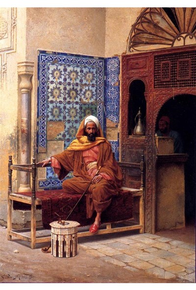 Marcel Sanat Osmanlı Kahve Tüccarı Marcel Sanat Elmas Mozaik Puzzle Tablo 48 x 66 Marcel Sanat Osmanlı Kahve Tüccarı Marcel Sanat Elmas Mozaik Puzzle Tablo 48 x 66
