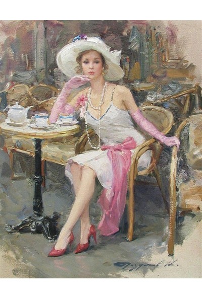 Marcel Sanat Retro-Vintage Serisi Elmas Mozaik Tablo 51 x 64 cm Marcel Sanat Retro-Vintage Serisi Elmas Mozaik Tablo 51 x 64 cm