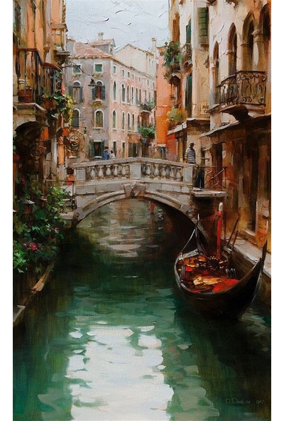 Marcel Sanat Venedik Manzarası Elmas Mozaik Tablo 41 x 66 cm Marcel Sanat Venedik Manzarası Elmas Mozaik Tablo 41 x 66 cm