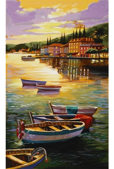 Marcel Sanat Manzara Elmas Mozaik Tablo 30 x 51 cm Marcel Sanat Manzara Elmas Mozaik Tablo 30 x 51 cm