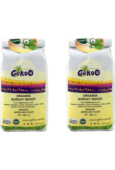 Gekoo Buğday İrmiği 450 gr x 2