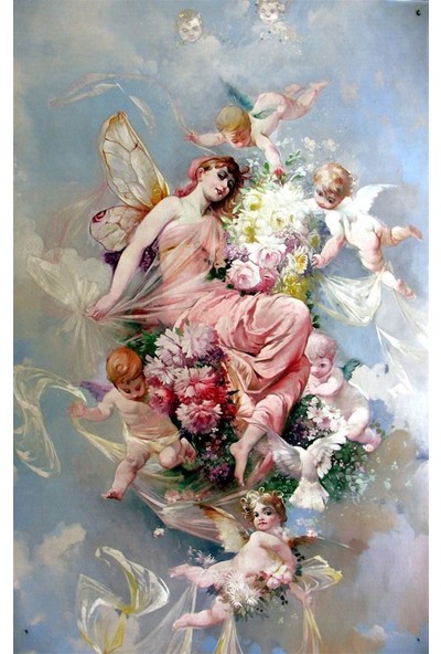 Marcel Sanat Marcel Sanat Melek Serisi Elmas Mozaik Tablo 43 x 69 cm Marcel Sanat Marcel Sanat Melek Serisi Elmas Mozaik Tablo 43 x 69 cm