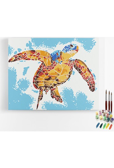 Fotoboya Sayılarla Tablo Boyama Hobi Seti 40 x 50 cm Fotoboya Sayılarla Tablo Boyama Hobi Seti 40 x 50 cm