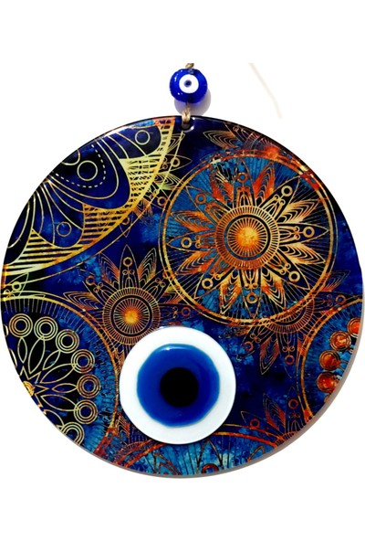 Mixperi Güneş Figürlü Füzyon Cam 23 cm Nazarlık Duvar Süsü Mixperi Güneş Figürlü Füzyon Cam 23 cm Nazarlık Duvar Süsü