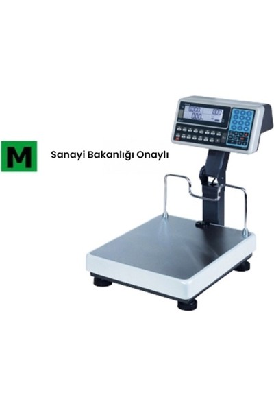 Tem LCD Ekran Kırılır Boyun Tutar Hesaplamalı Baskül 150 kg 35 x 40 cm