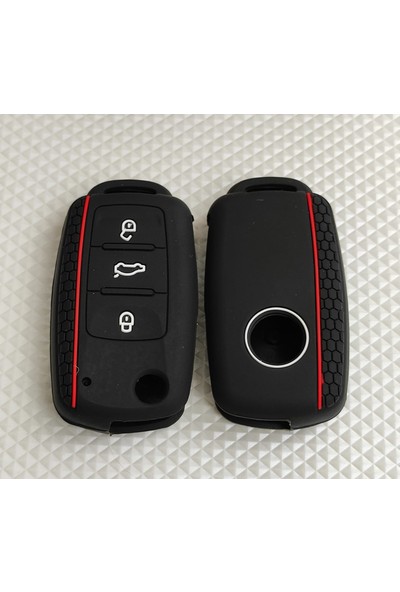 Pelit Oto Volkswagen Anahtar Kılıfı Silikon 3 Tuş (Oem) Pelit Oto Volkswagen Anahtar Kılıfı Silikon 3 Tuş (Oem)