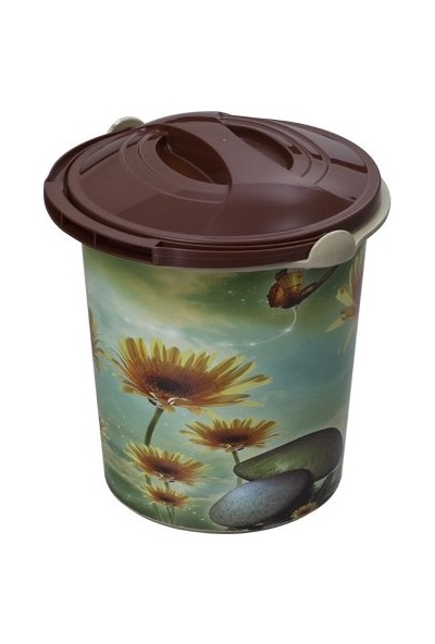 Şenyayla 1 No Dekor Desenli Kova