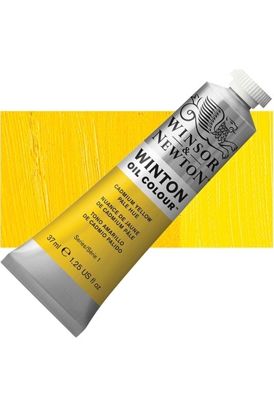 Winsor & Newton Yağlı Boya 37 ml Cadmium Yellow Pale Hue 119 8 Winsor & Newton Yağlı Boya 37 ml Cadmium Yellow Pale Hue 119 8