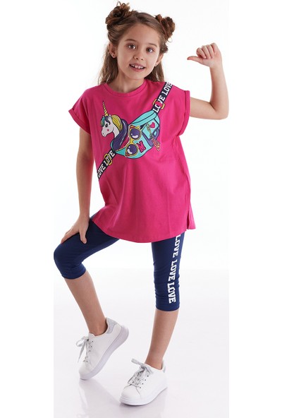 Mushi Unicorn Çantalı Kız Takım