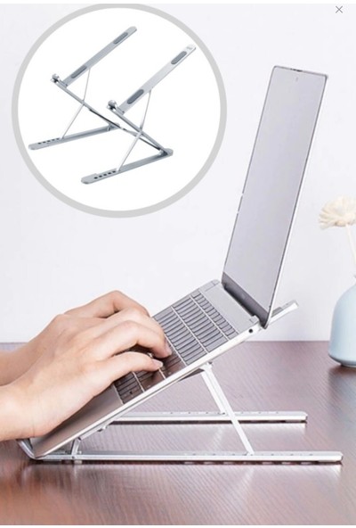 Eylin Ticaret Ayarlanabilir Dizüstü Destek Tabanı Katlanabilir Taşınabilir Laptop Sehpası Yükseltici Eylin Ticaret Ayarlanabilir Dizüstü Destek Tabanı Katlanabilir Taşınabilir Laptop Sehpası Yükseltici