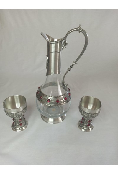 Empire Hediyelik Asylkhan Collectıon Sürahi ve 2 Adet Süyahi Empire Hediyelik Asylkhan Collectıon Sürahi ve 2 Adet Süyahi