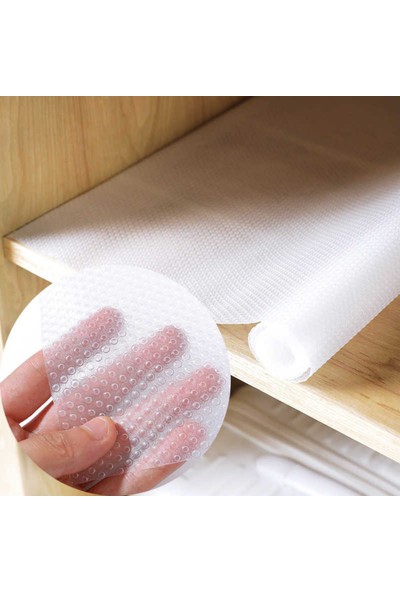 Ihtiyaç Limanı Kaydırmaz Dolap Içi Masa Raf Dolap Çekmece Örtüsü Koruyucu Örtü 45 cm x 10 Metre