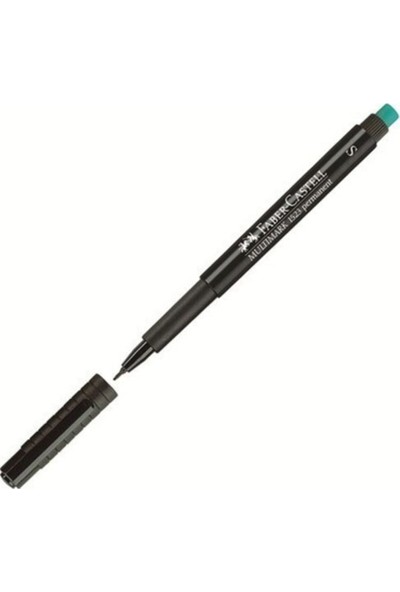 Faber-Castell 1523 Multimark Permanent Asetat Kalemi S Siyah Faber-Castell 1523 Multimark Permanent Asetat Kalemi S Siyah
