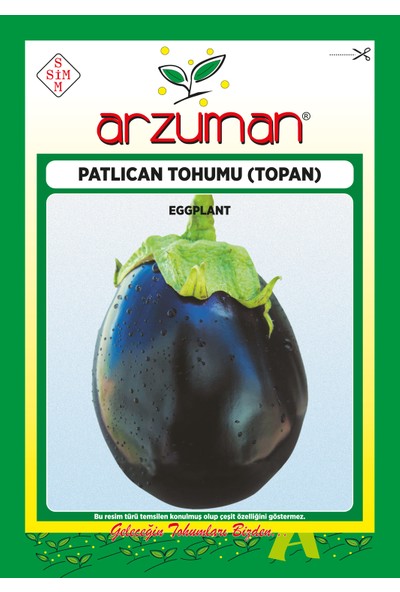 Arzuman Topan Patlıcan Tohumu 10 Gram