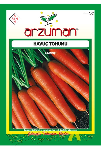 Arzuman Nantes Havuç Tohumu 10 Gram