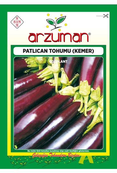 Arzuman Kemer Patlıcan Tohumu 10 Gram