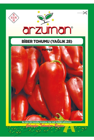 Arzuman Yağlık Kapya Biber Tohumu 10 Gram Arzuman Yağlık Kapya Biber Tohumu 10 Gram