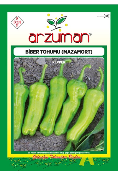 Arzuman Mazamort Üçburun Biber Tohumu 10 Gram Arzuman Mazamort Üçburun Biber Tohumu 10 Gram