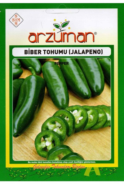 Arzuman Jalepone Biber Tohumu 5 Gram Arzuman Jalepone Biber Tohumu 5 Gram