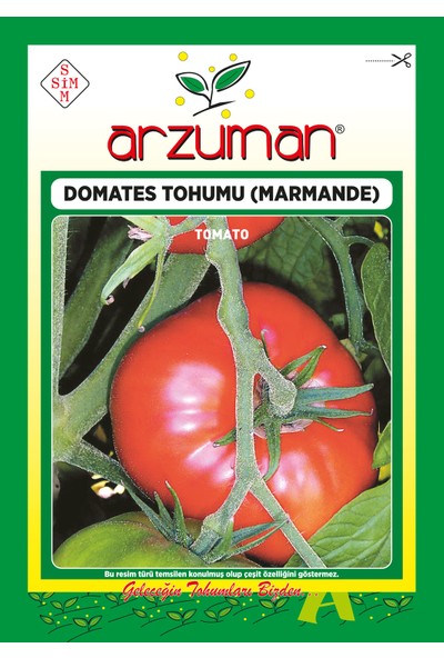 Arzuman Marmande Domates Tohumu 500 Adet Arzuman Marmande Domates Tohumu 500 Adet