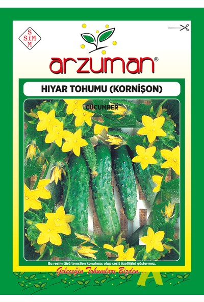 Arzuman Kornişon Hıyar Tohumu 100 Adet