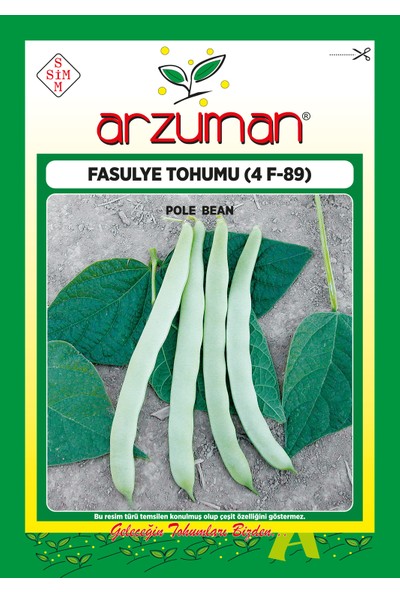 Arzuman Ziraat Ayşe 4f 89 Sırık Fasülye Tohumu 50 Gram