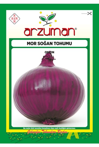 Arzuman Mor Soğan Tohumu 5 Gram