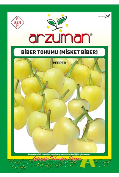Arzuman Misket Biber Tohumu 5 Gram Arzuman Misket Biber Tohumu 5 Gram