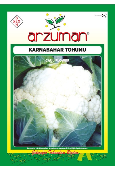 Arzuman Karnabahar Tohumu 500 Adet