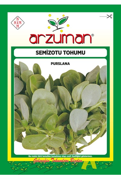 Arzuman Yeşim Semizotu Tohumu 10 Gram