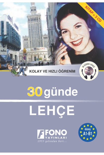 Fono Yayınları 30 Günde Lehçe (Polonyaca) (Seslendirmeli) Fono Yayınları 30 Günde Lehçe (Polonyaca) (Seslendirmeli)