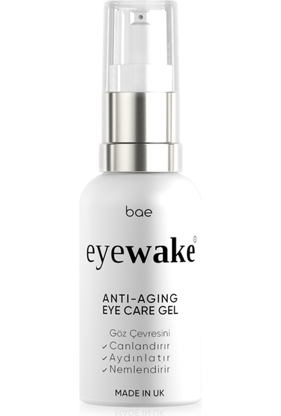 Bae Eyewake Göz Çevresi Bakım Jeli 30 ml