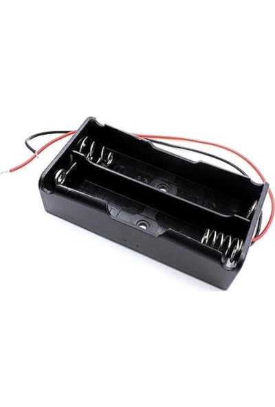 Powermaster 1 Adet - 18650 Pil Uyumlu Ikili Pil Yatağı Pil Yuvası Pil Kutusu Powermaster 1 Adet - 18650 Pil Uyumlu Ikili Pil Yatağı Pil Yuvası Pil Kutusu