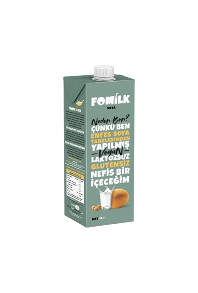 Fomilk Soya Sütü 1 Lt.