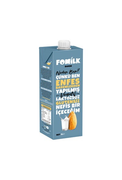Fomilk Badem Sütü 1 Lt.