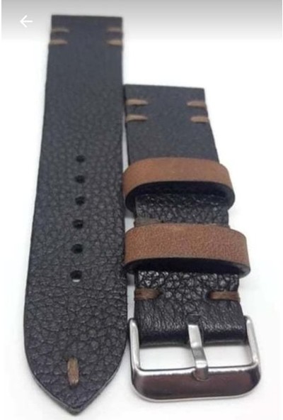 Prizmz Siyah Floter Deri 22 mm Saat Kordonu Yerli Üretim Prizmz Siyah Floter Deri 22 mm Saat Kordonu Yerli Üretim
