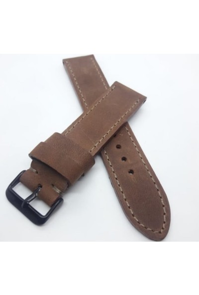 Prizma Crazy Deri 22 mm El Yapımı Saat Kordonu Prizma Crazy Deri 22 mm El Yapımı Saat Kordonu