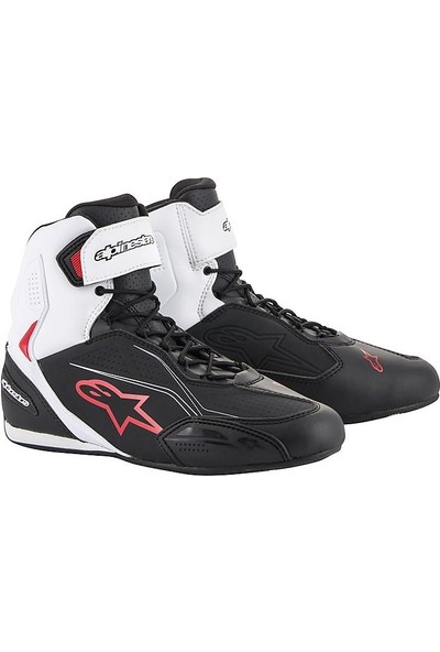 Alpine Stars Faster 3 Motosiklet Botu Siyah - Beyaz - Kırmızı 43 Numara Alpine Stars Faster 3 Motosiklet Botu Siyah - Beyaz - Kırmızı 43 Numara
