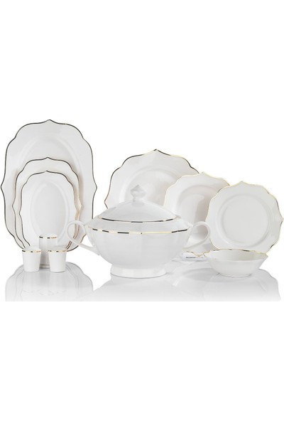 Schafer Sole Yemek Takımı-60 Prç.-Altın-01