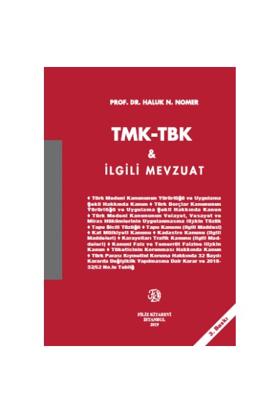 TMK - TBK & İlgili Mevzuat - Haluk N. Nomer