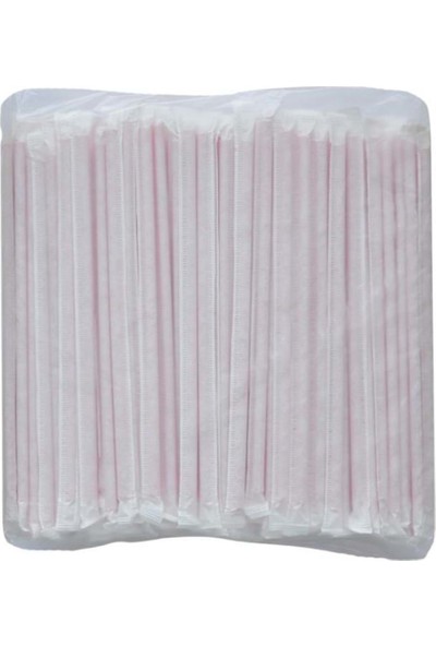 Ambalaj Pazarı Kağıt Sargılı Plastik Pipet - 200'LÜ