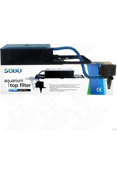 Sobo Akvaryum Tepe Üst Filtre WP-1880F 25W. 880 Lt/saat Sobo Akvaryum Tepe Üst Filtre WP-1880F 25W. 880 Lt/saat